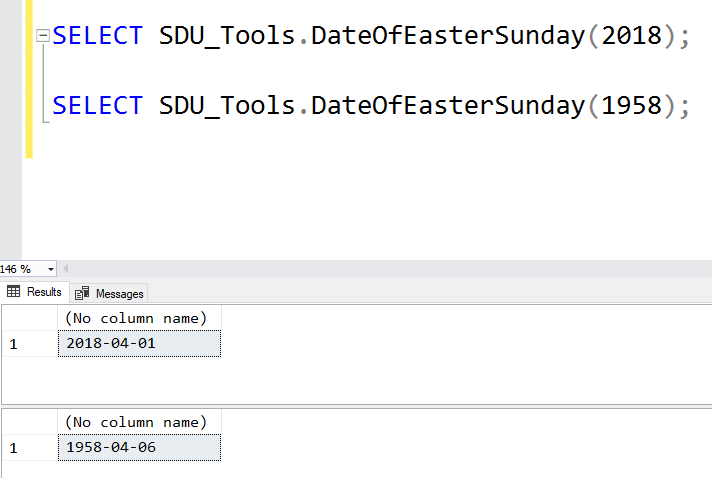 SDU Tools: Date of Easter Sunday - The Bit Bucket