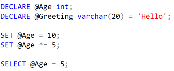 T-SQL 101: 97 Defining and initializing variables in T-SQL - The Bit Bucket T-SQL 101: 97 Defining and initializing variables in T-SQL - The Bit Bucket