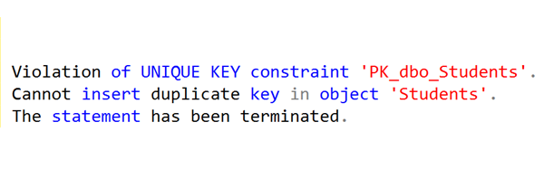 SQL: Violation of SQL Server UNIQUE KEY constraint but entry doesn't already exist - The Bit Bucket