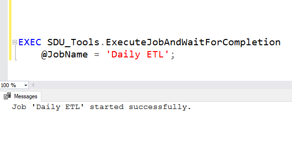 SDU Tools: ExecuteJobAndWaitForCompletion - The Bit Bucket