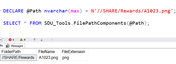 Sdu Tools Extracting File Path Components In Sql Server T Sql The 5026