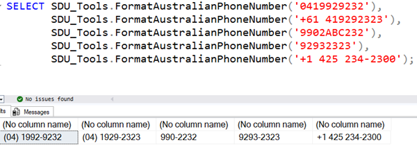 SDU Tools: Format Australian Phone Number - The Bit Bucket