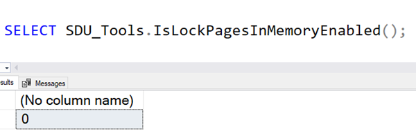 Sdu Tools Check If Lock Pages In Memory Is Enabled On Sql Server The Bit Bucket