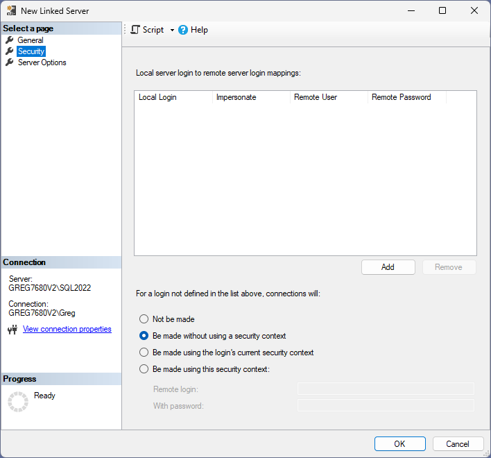 Sql Are Your Linked Servers Secure The Bit Bucket 3924