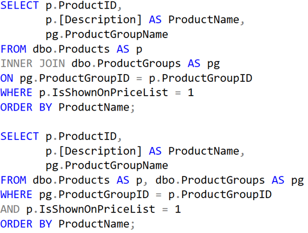 T-SQL 101: 105 Using modern join syntax - The Bit Bucket