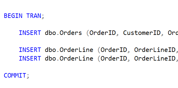 SQL: Why didn't my SQL Server transaction roll back on a primary key ...