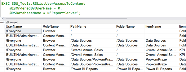 SDU Tools: List user access to Reporting Services content items - The ... SDU Tools: List user access to Reporting Services content items - The ...