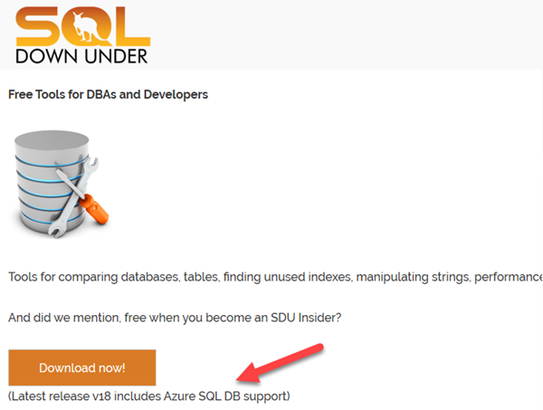 Sdu Tools Version 18 Shipped And Adds Support For Azure Sql Database The Bit Bucket