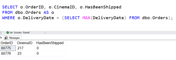 T-SQL 101: 117 Creating Scalar Subqueries in SQL Server T-SQL - The Bit ... T-SQL 101: 117 Creating Scalar Subqueries in SQL Server T-SQL - The Bit ...