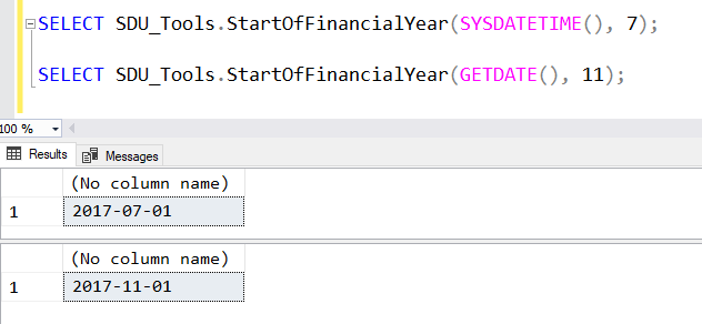 SDU Tools: StartOfFinancialYear, EndOfFinancialYear - The Bit Bucket